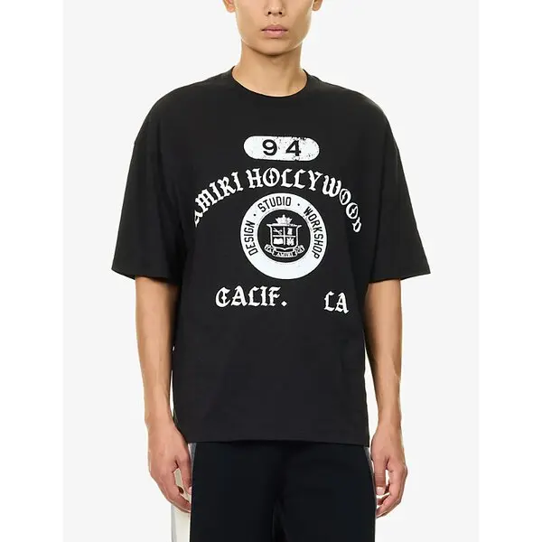 Amiri Collegiate Boxy Cotton T-shirt