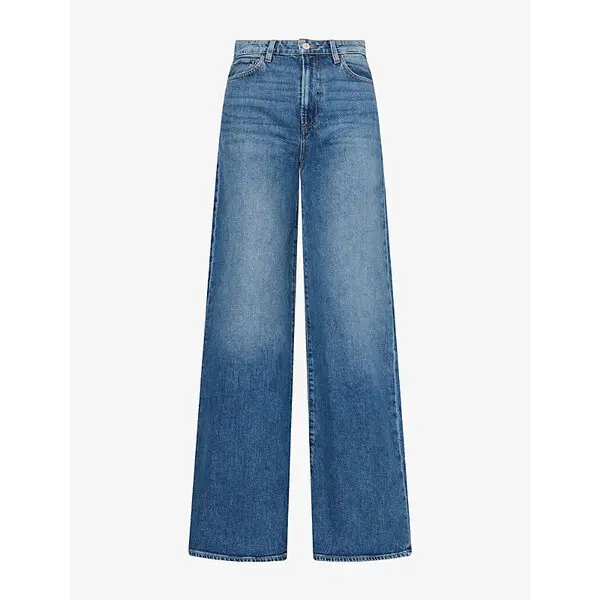 Paige Frances Wide-leg Denim Jeans - Serata