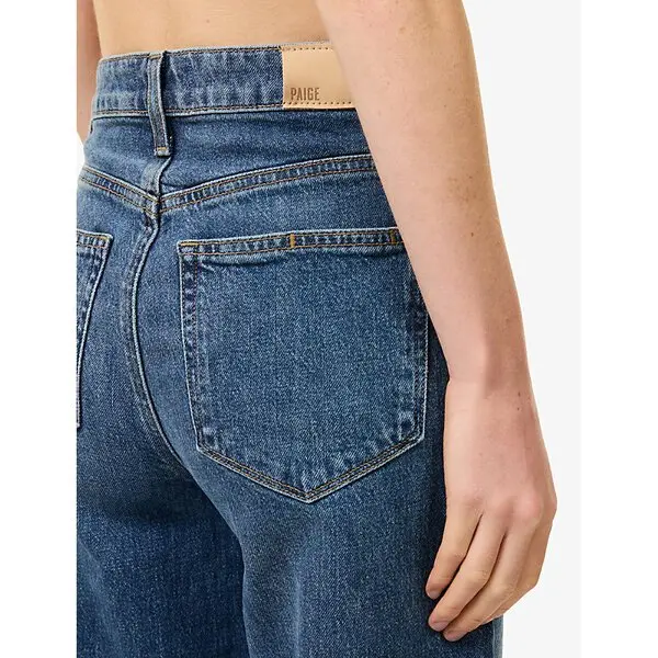 Paige Frances Wide-leg Denim Jeans