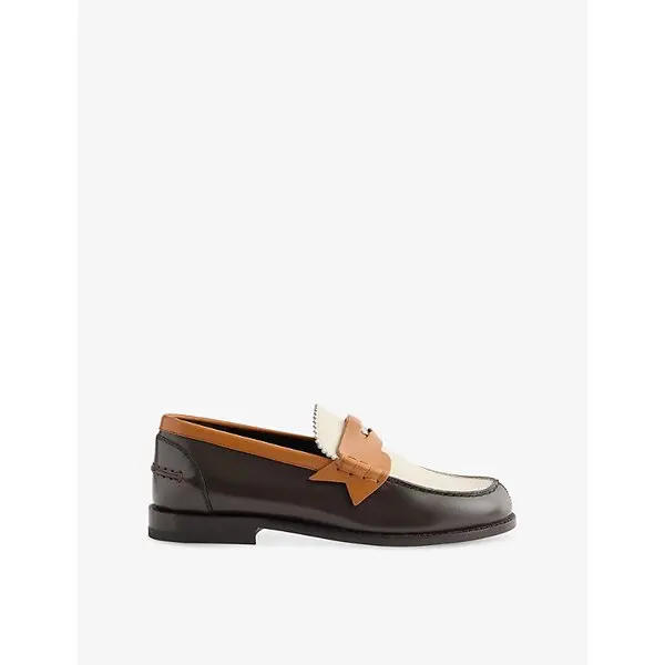 CHRISTIAN LOUBOUTIN Plato Leather Loafers - Cosme