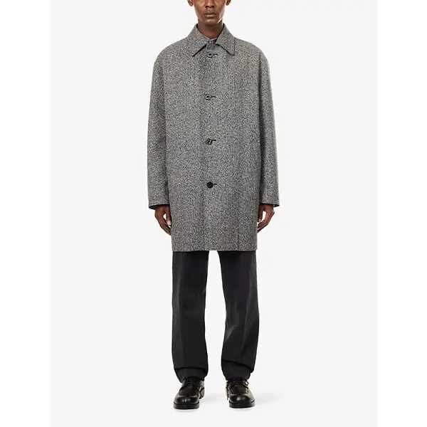 Marni Point Collar Wool-blend Coat