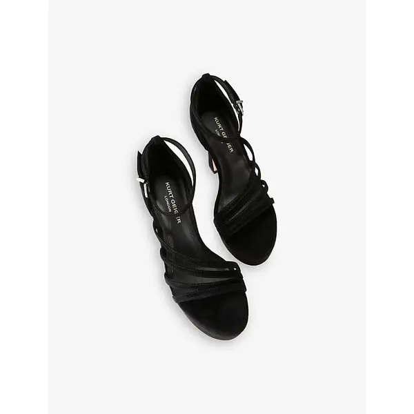 Kurt Geiger Annabell Suede Platform Heeled Sandals