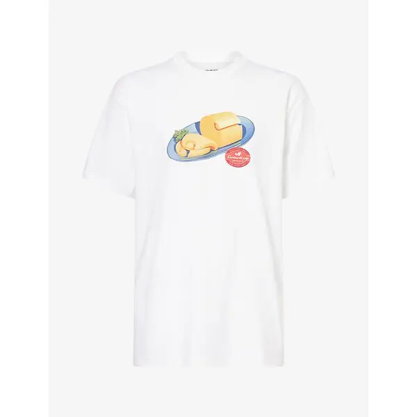 Carhartt Work In Progress Fromage Short-sleeve Cotton T-shirt