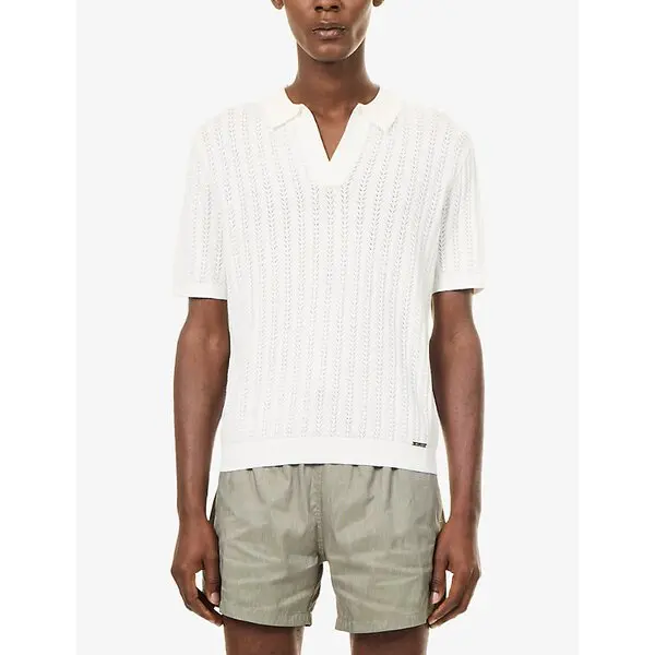 BELIER Enzo Knitted Polo Shirt