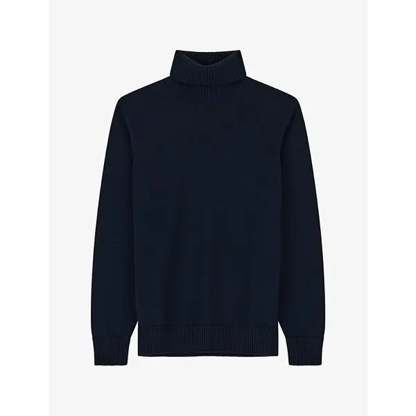 Boggi Milano Turtleneck Regular-fit Merino Wool Jumper