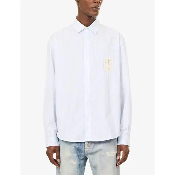 Jacquemus The Simon Ml Stripe Cotton Shirt