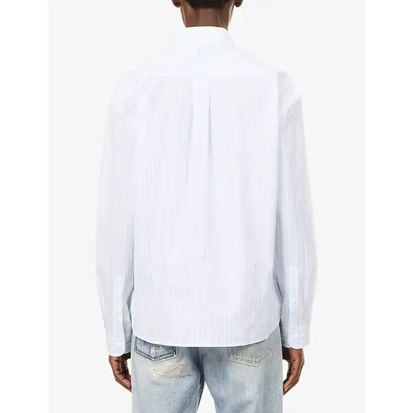 Jacquemus The Simon Ml Stripe Cotton Shirt