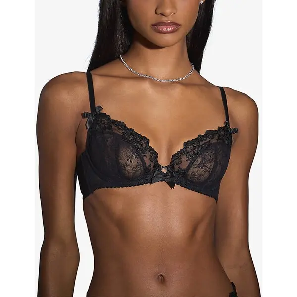 Agent Provocateur Josephina Plunge Lace Bra