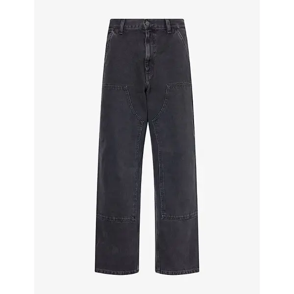 Carhartt Work In Progress Double Knee Relaxed Cotton Jeans