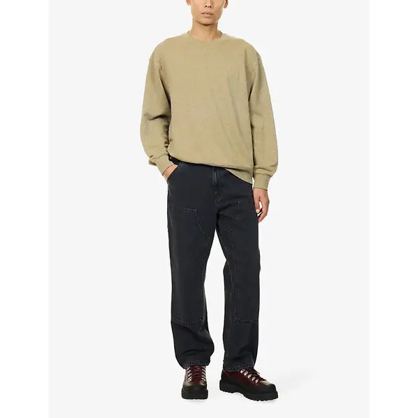 Carhartt Work In Progress Double Knee Relaxed Cotton Jeans