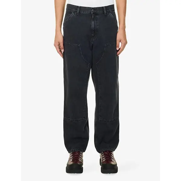 Carhartt Work In Progress Double Knee Relaxed Cotton Jeans
