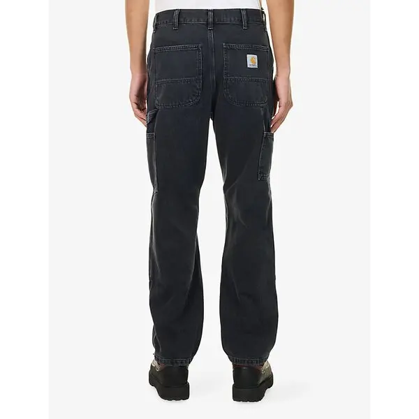 Carhartt Work In Progress Double Knee Relaxed Cotton Jeans