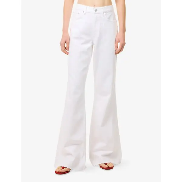 ANINE BING Wyatt Straight-leg Denim Jeans