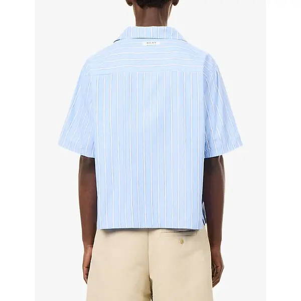 BELIER Everett Striped Cotton Shirt