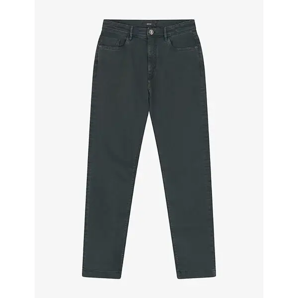 Boggi Milano Straight-leg Regular-fit Stretch Denim-blend Jeans
