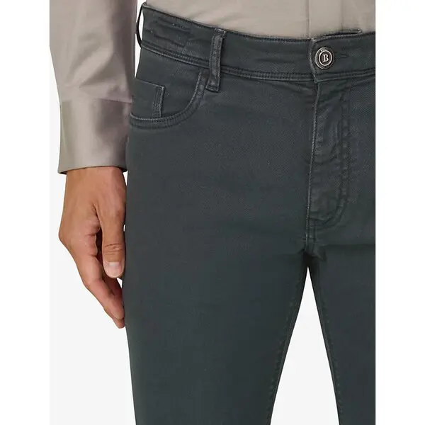 Boggi Milano Straight-leg Regular-fit Stretch Denim-blend Jeans