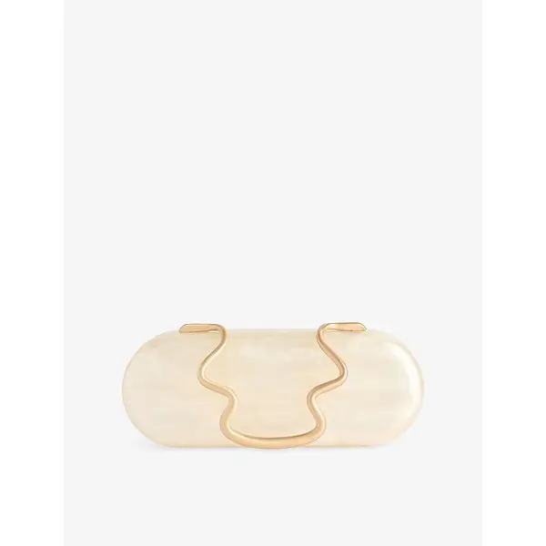 Cult Gaia Ilaria Acrylic Clutch
