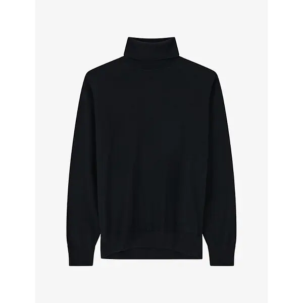 Boggi Milano Turtleneck Regular-fit Merino Wool Jumper