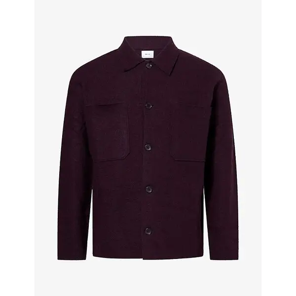 Nn07 Jonas Wool Shirt Jacket