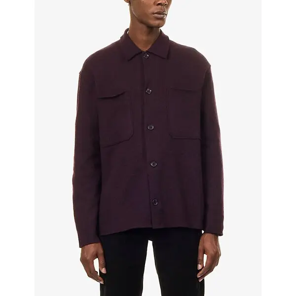 Nn07 Jonas Wool Shirt Jacket