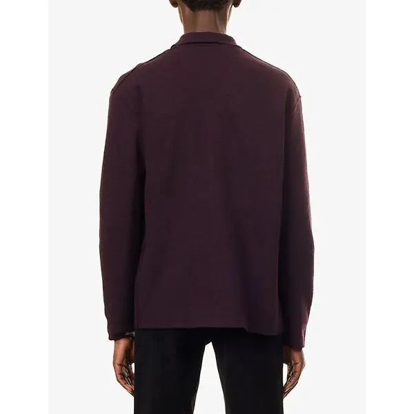 Nn07 Jonas Wool Shirt Jacket