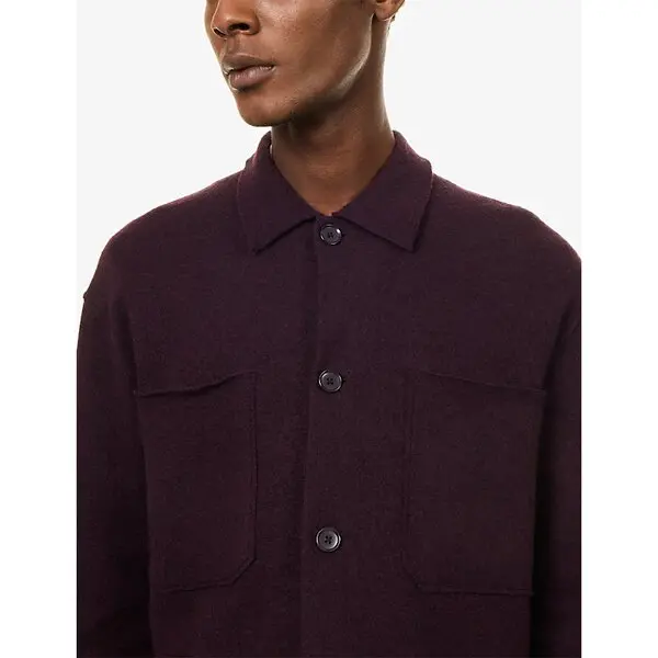 Nn07 Jonas Wool Shirt Jacket