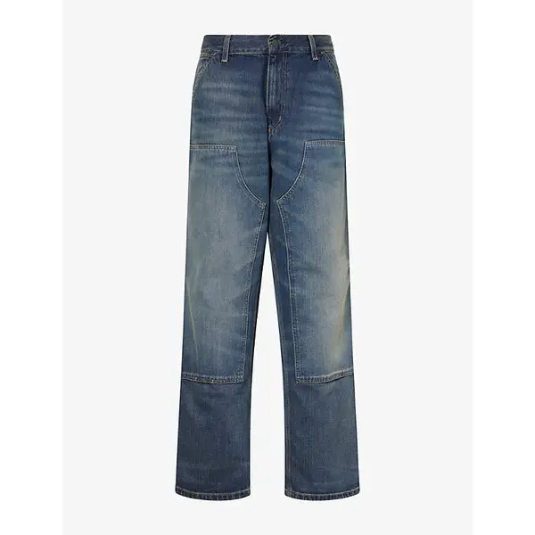 Carhartt Work In Progress Double Knee Relaxed Cotton Jeans