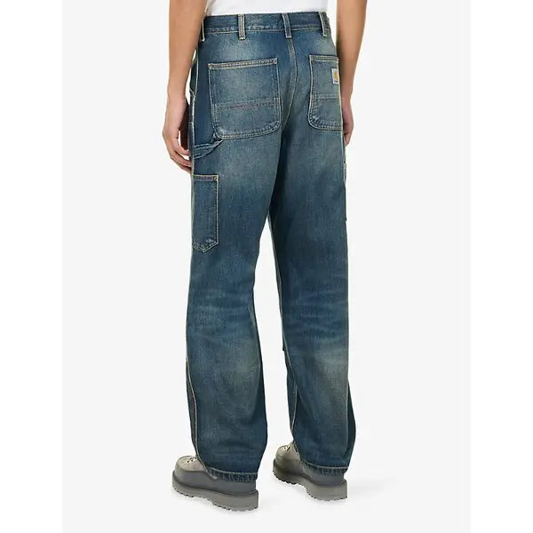 Carhartt Work In Progress Double Knee Relaxed Cotton Jeans