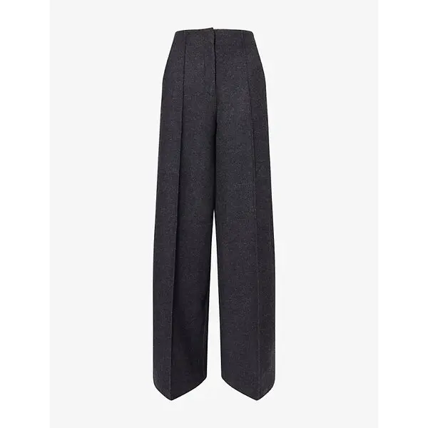 Paige Vicenza Tailored Wool-blend Trousers