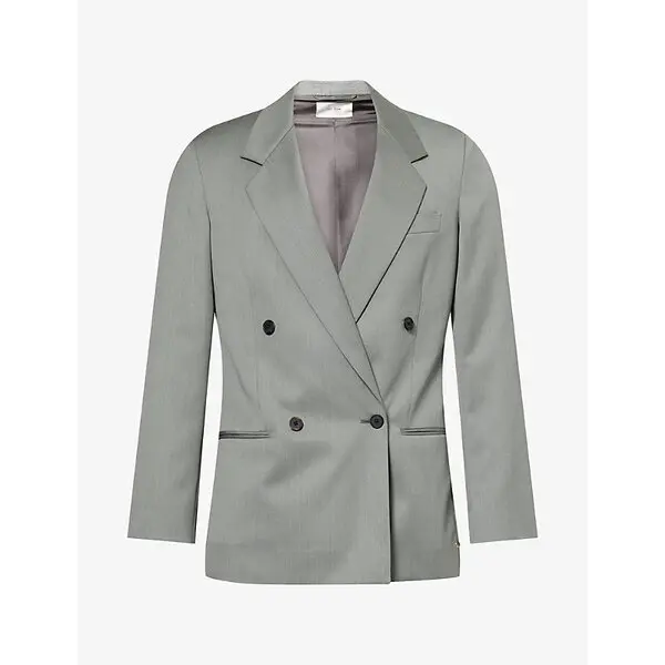 THE ROW Yani Double-breasted Wool Blazer