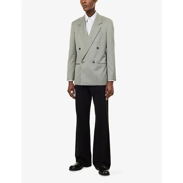 THE ROW Yani Double-breasted Wool Blazer