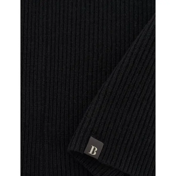 Boggi Milano Logo-patch Merino Wool Neck Warmer
