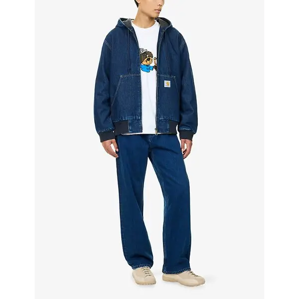 Carhartt Work In Progress Og Active Cotton Denim Jacket