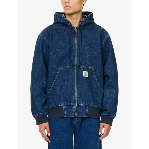 Carhartt Work In Progress Og Active Cotton Denim Jacket