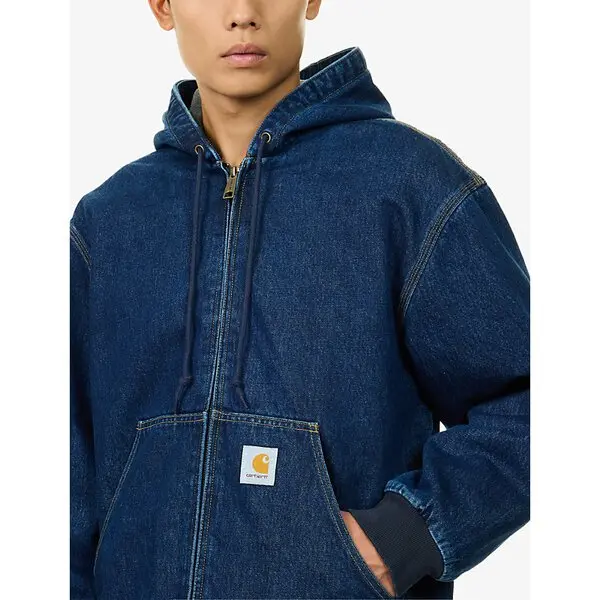 Carhartt Work In Progress Og Active Cotton Denim Jacket
