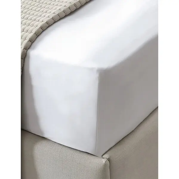 THE WHITE COMPANY Connaught Cotton And Silk Fitted Sheet