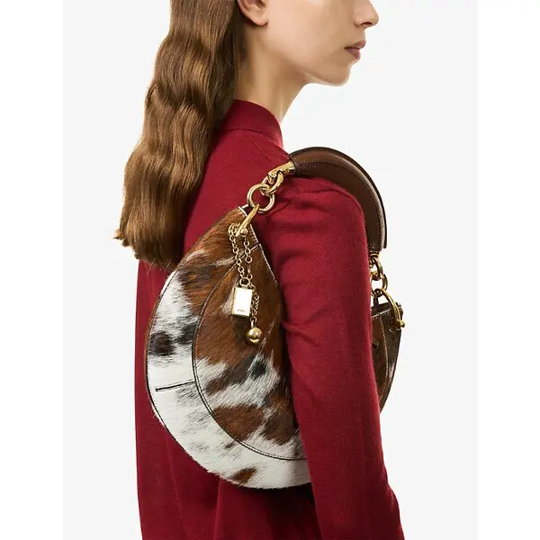 Chloé Banana Leather Hobo Bag