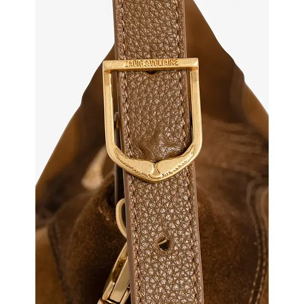 Zadig&Voltaire Jim Western Used Suede Shoulder Bag