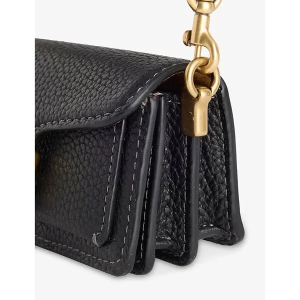 COACH Tabby Leather Bag Charm