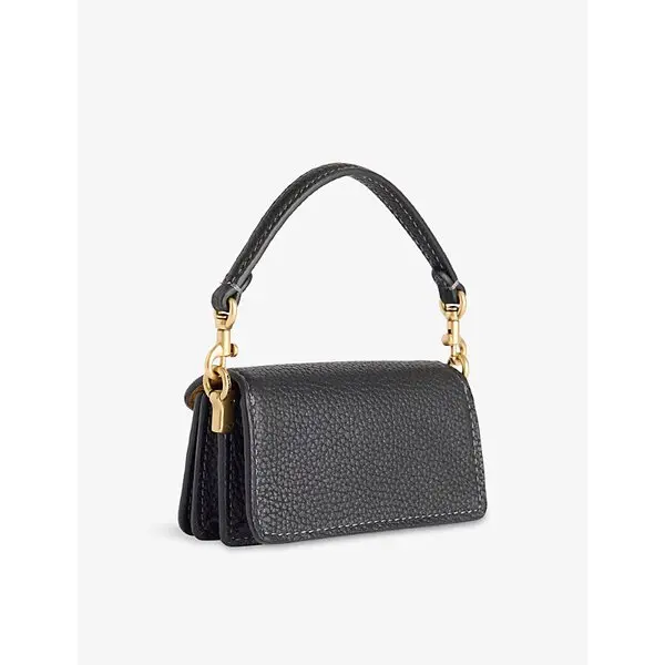 COACH Tabby Leather Bag Charm