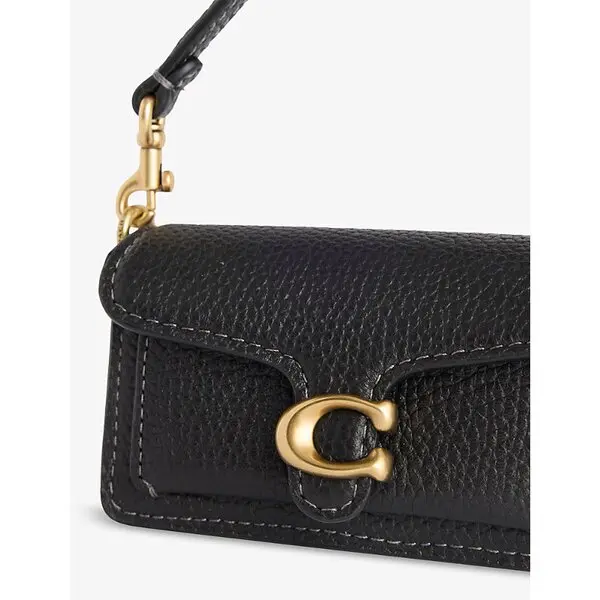 COACH Tabby Leather Bag Charm