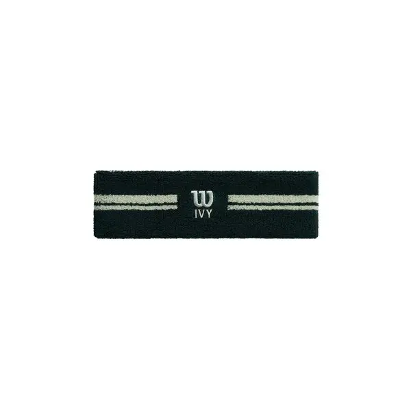 Kith Ivy For Wilson Terry Stripe Headband 'ivy
