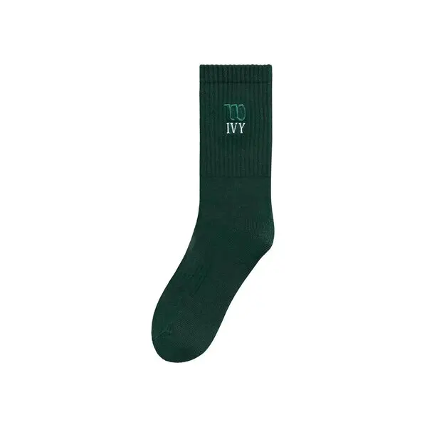 Kith Ivy For Wilson Logo Crew Socks 'ivy