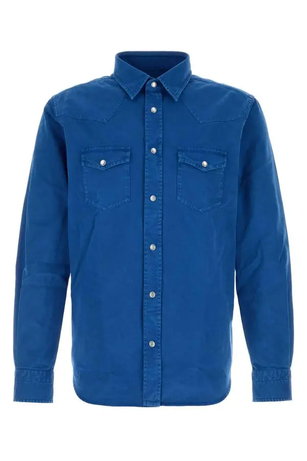 TOM FORD Denim Shirt - Blue