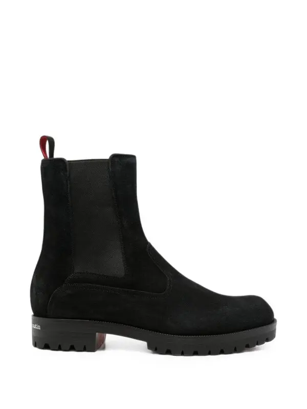 CHRISTIAN LOUBOUTIN Cavernos Leather Boots - Multicolor