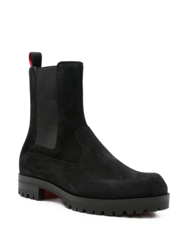 CHRISTIAN LOUBOUTIN Cavernos Leather Boots - Multicolor