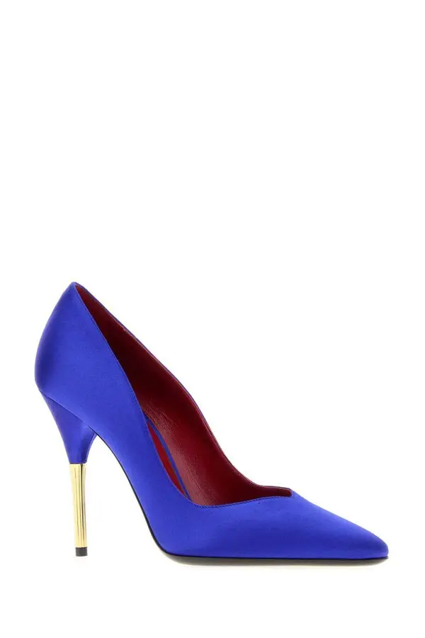 Valentino Garavani Electric Satin Pumps - Blue