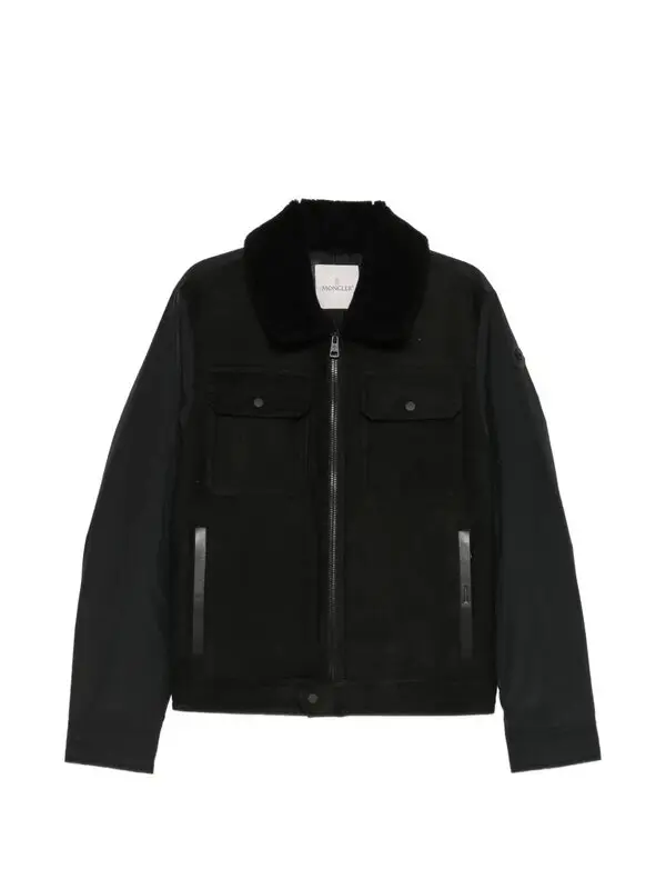Moncler Zerique Quilted Jacket For - Black