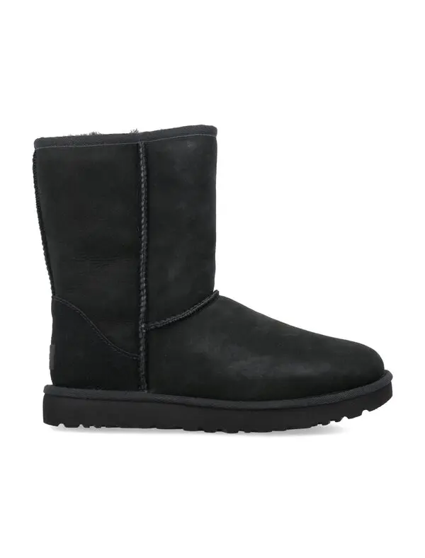 UGG Classic Mini Short Ii Suede Boots For - Nero