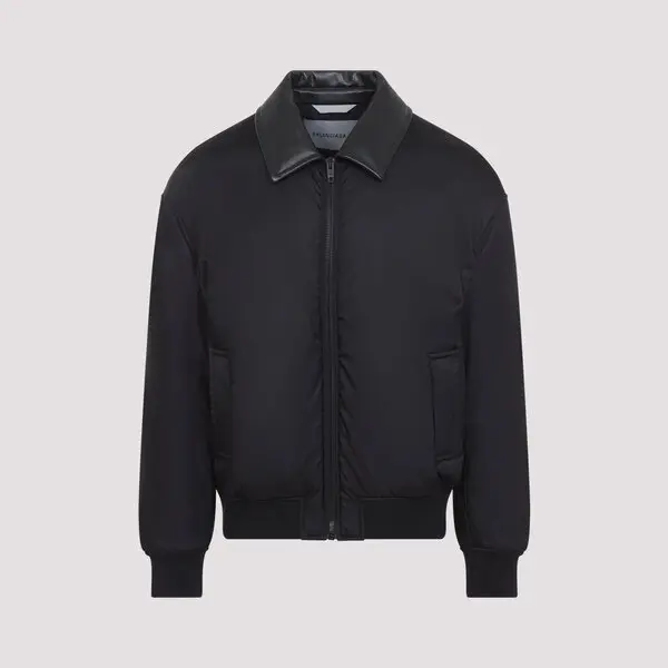 Balenciaga Cocoon Bomber Jacket - Black